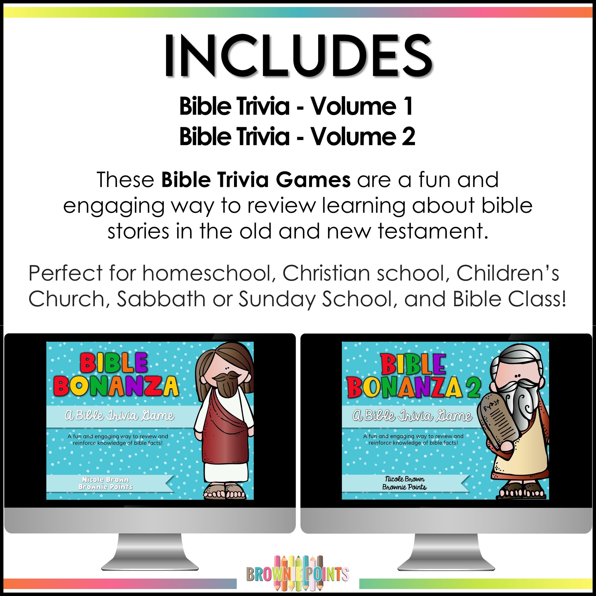 Bible PowerPoint Games – Brownie Points Teaching Shop
