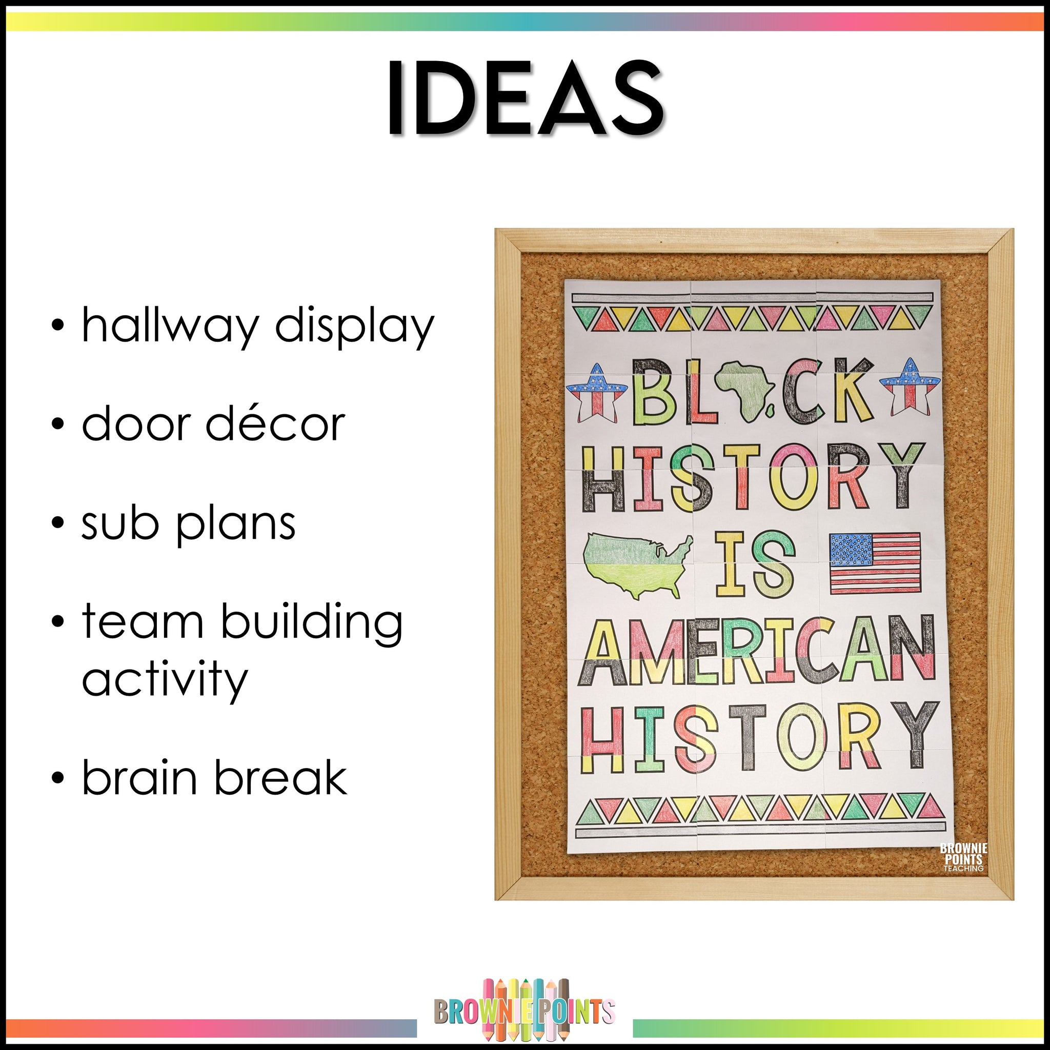 Black History Month Collaborative Poster – Brownie Points Teaching Shop