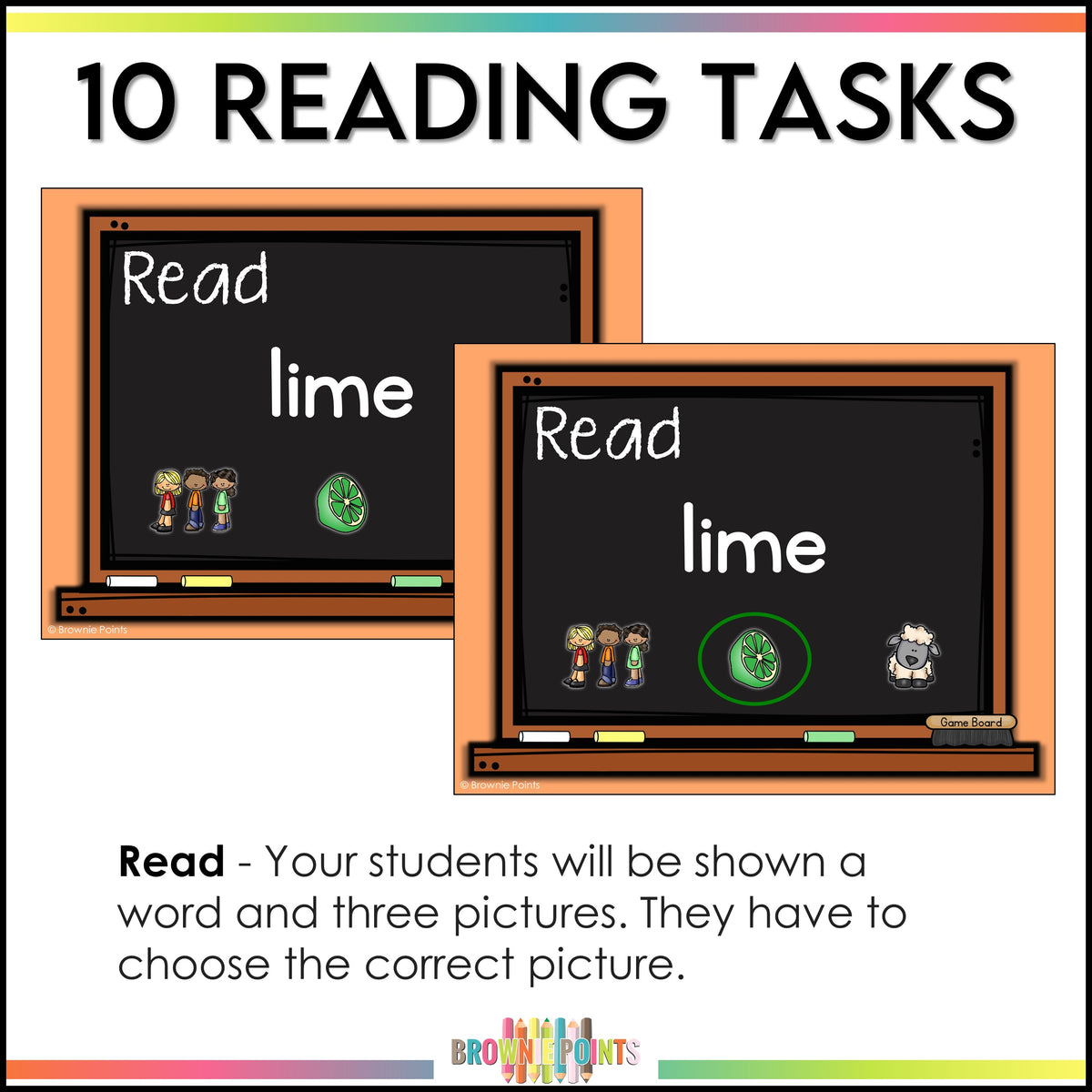 CVCE Words PowerPoint Game - Silent E – Brownie Points Teaching Shop