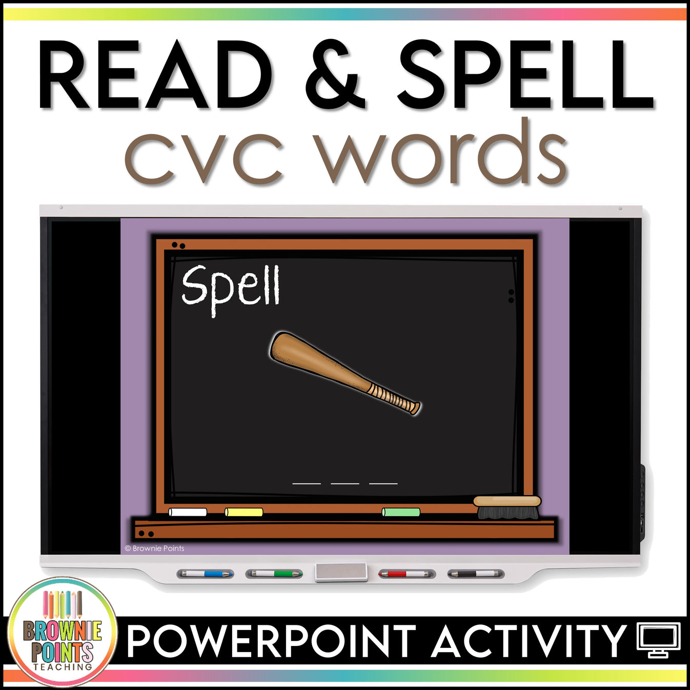 CVC Words PowerPoint Game – Brownie Points Teaching Shop