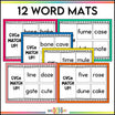 CVCe Words Matching Mats – Brownie Points Teaching Shop
