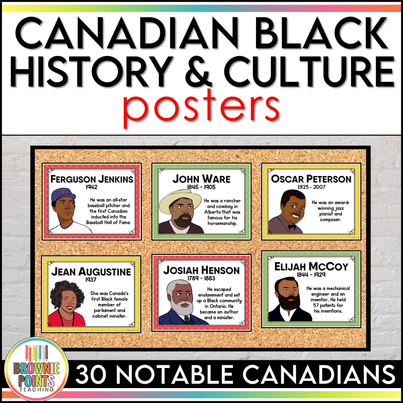 Black History in Canada - Posters – Brownie Points Teaching Shop