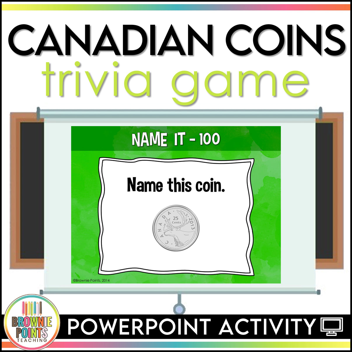 Canadian Coins PowerPoint Game – Brownie Points Teaching Shop
