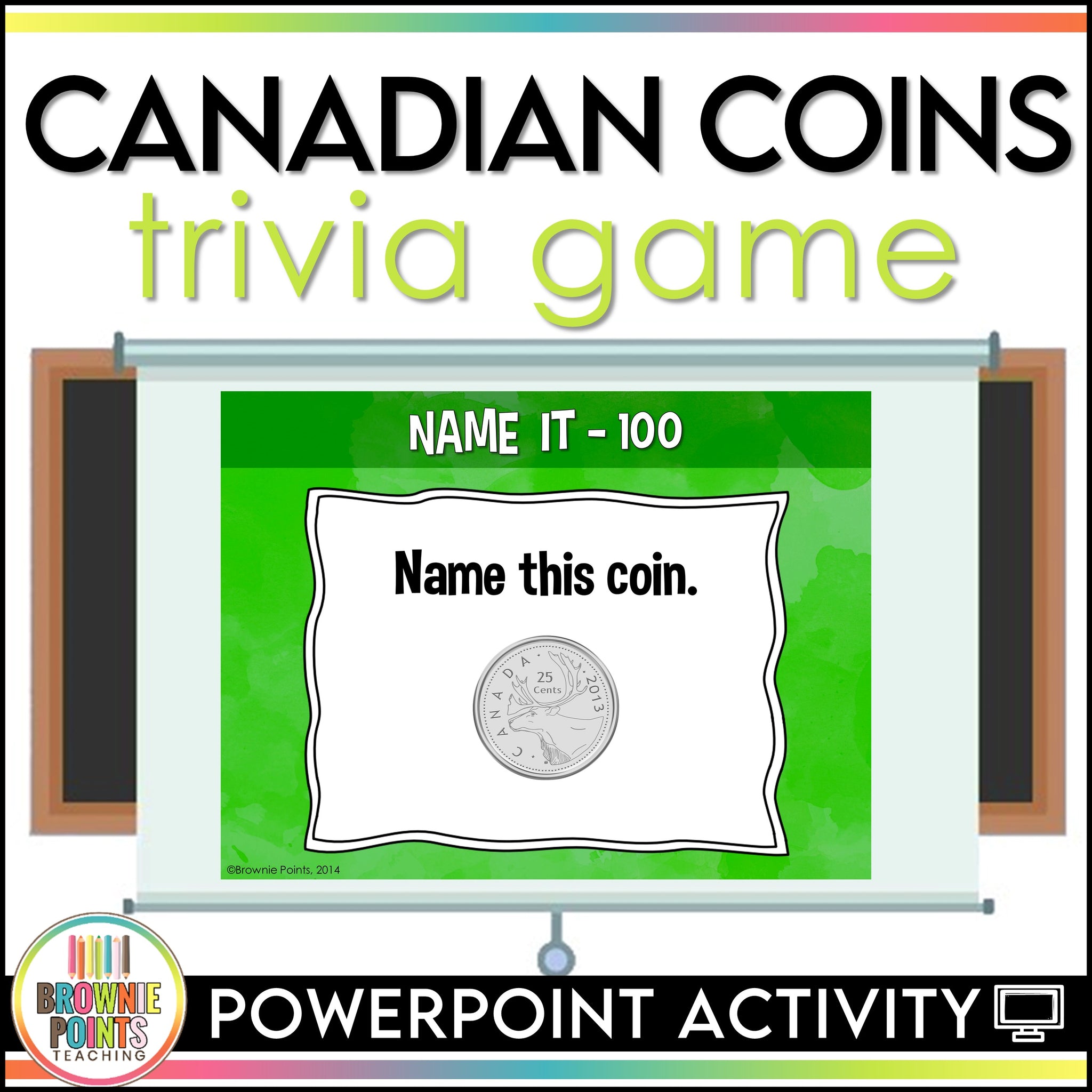 Canadian Coins PowerPoint Game – Brownie Points Teaching Shop