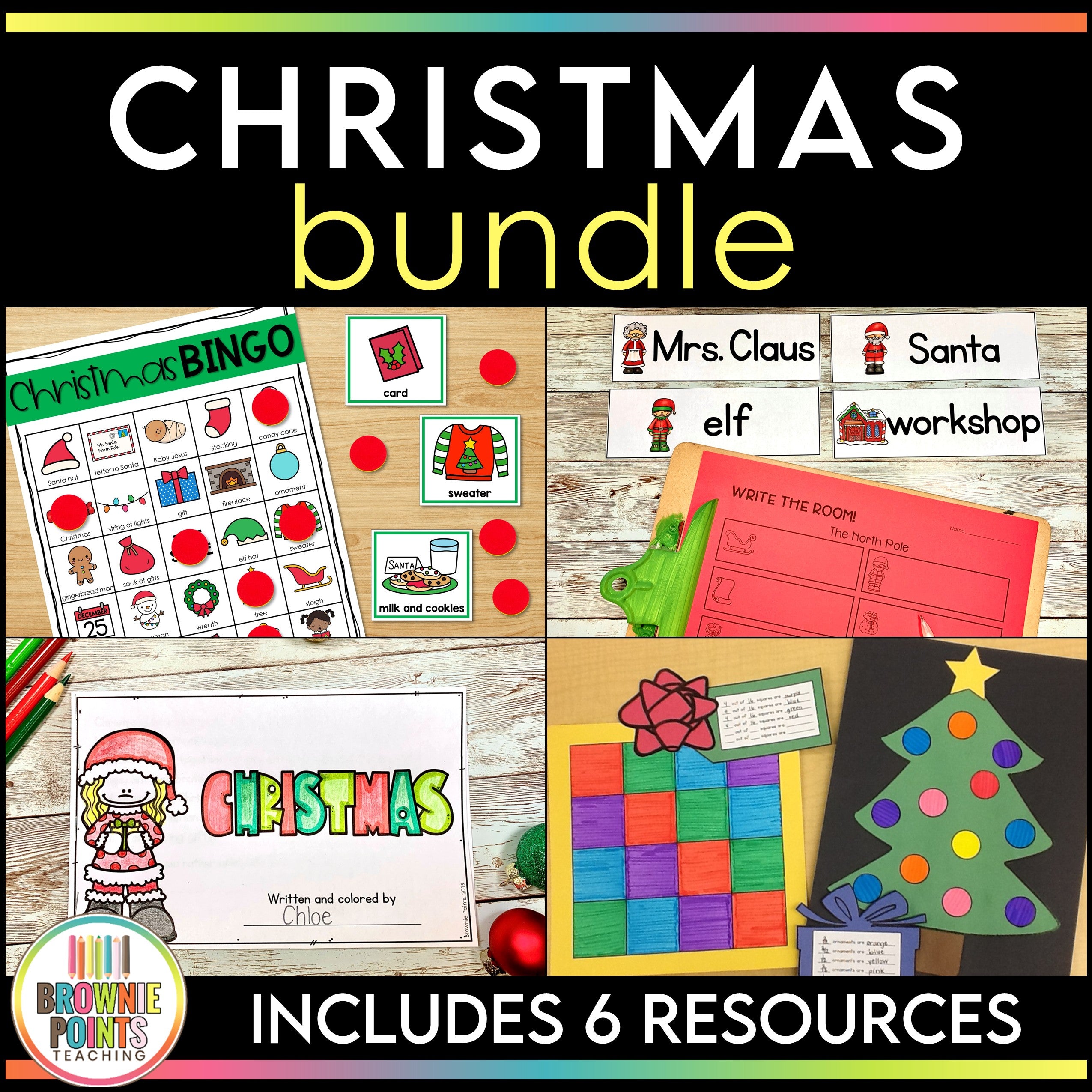 Christmas Activities Bundle – Brownie Points Teaching Shop