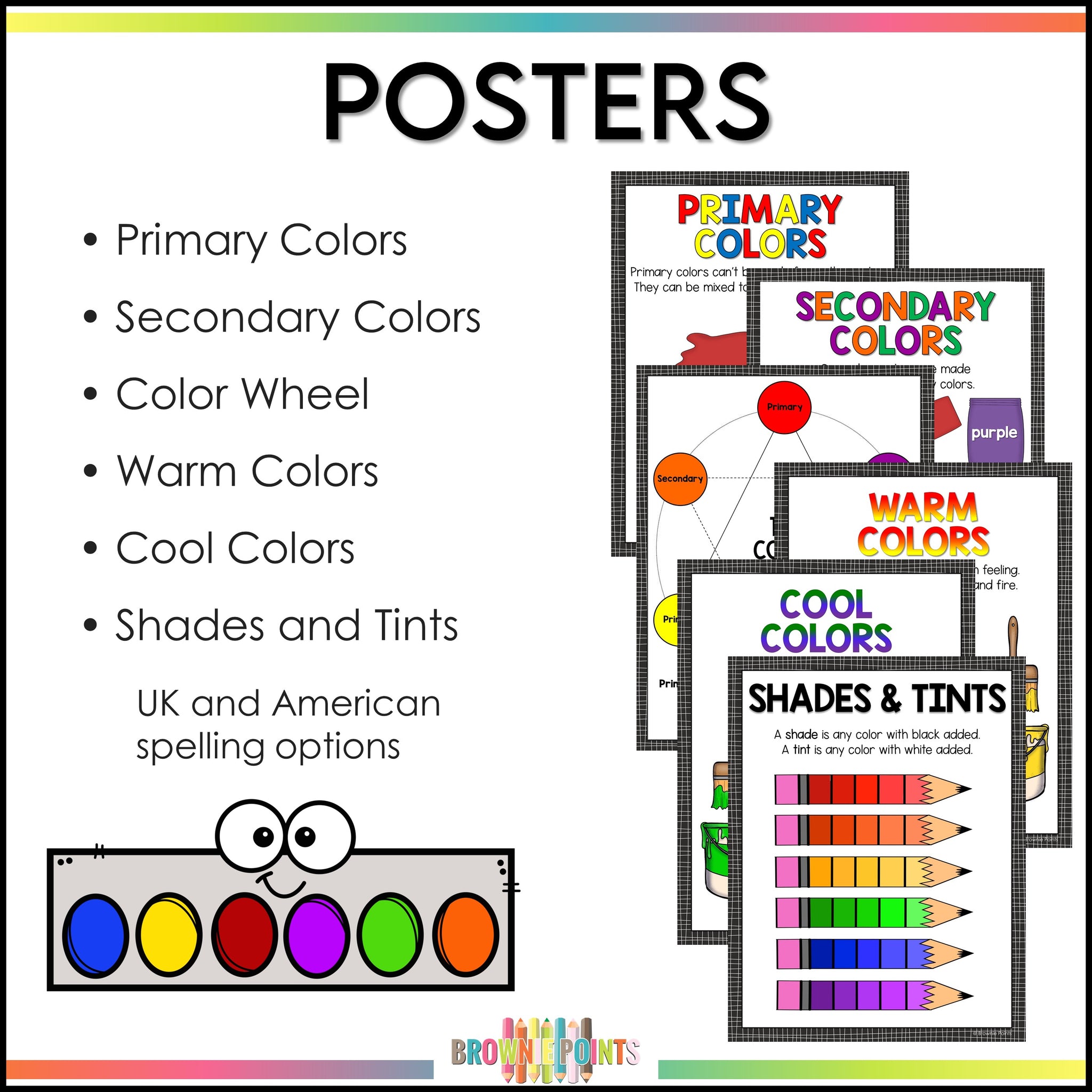 Color Mixing Activities and Posters - Primary and Secondary Colors ...