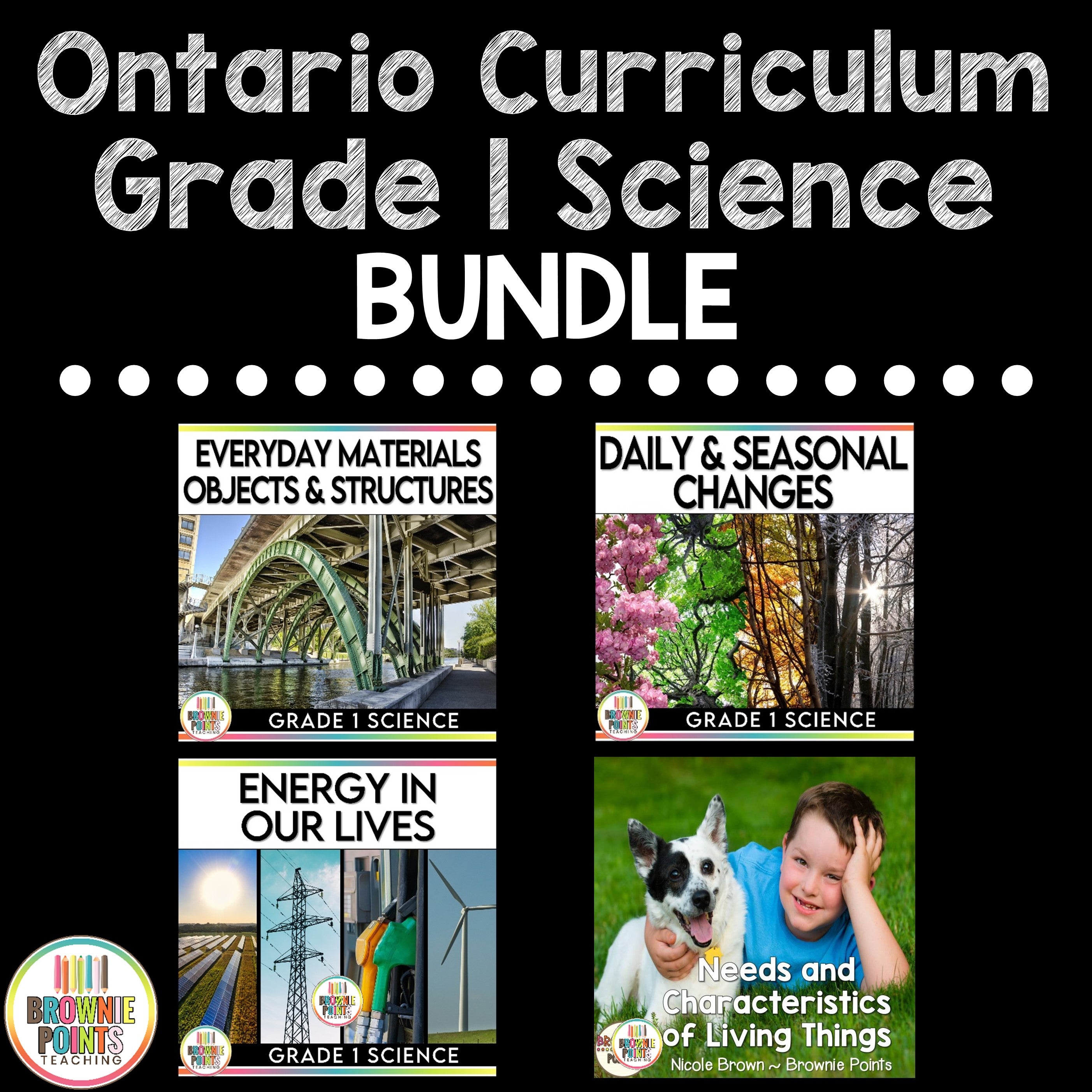 Grade 1 Science Bundle - Ontario Curriculum – Brownie Points Teaching Shop