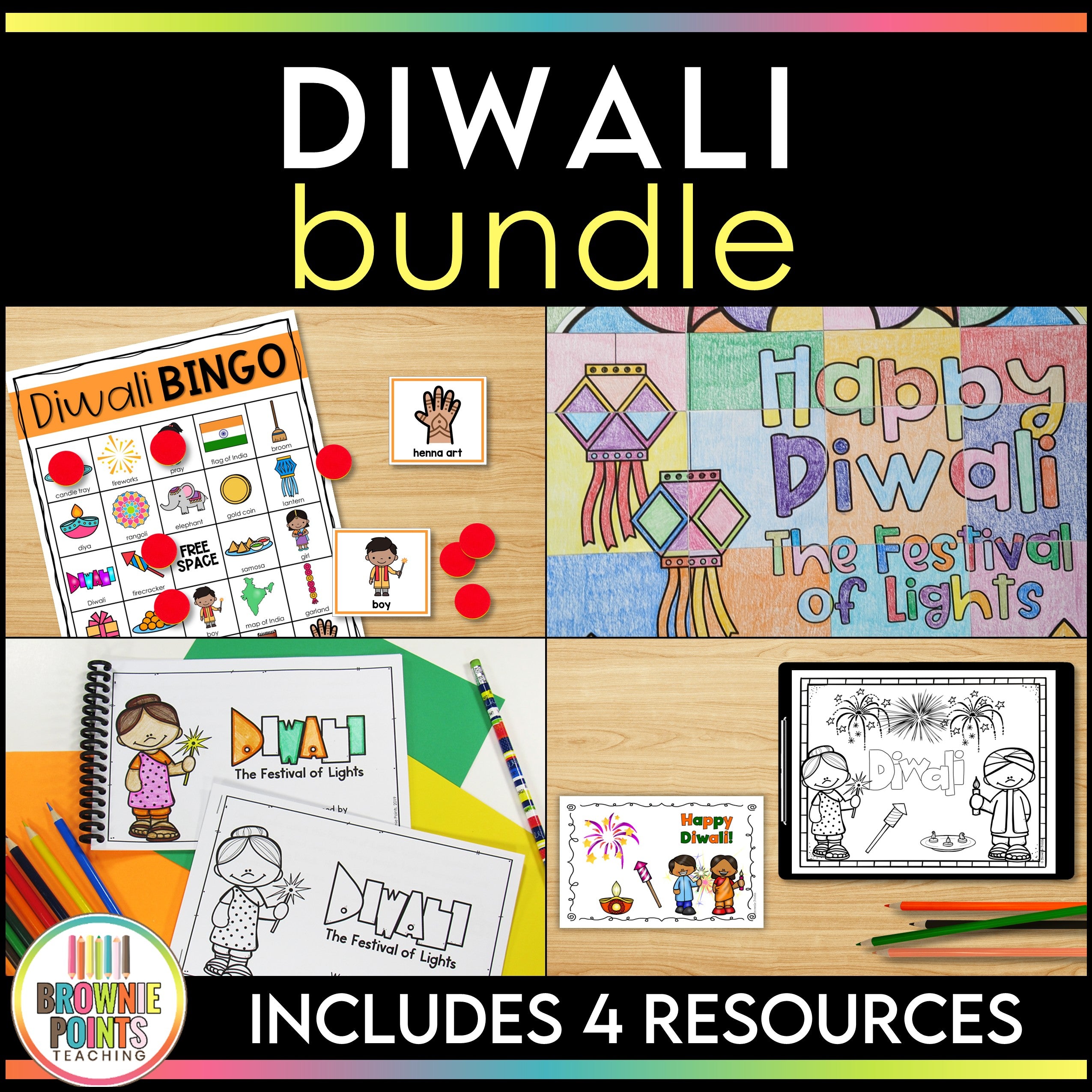 Diwali Activities Bundle – Brownie Points Teaching Shop