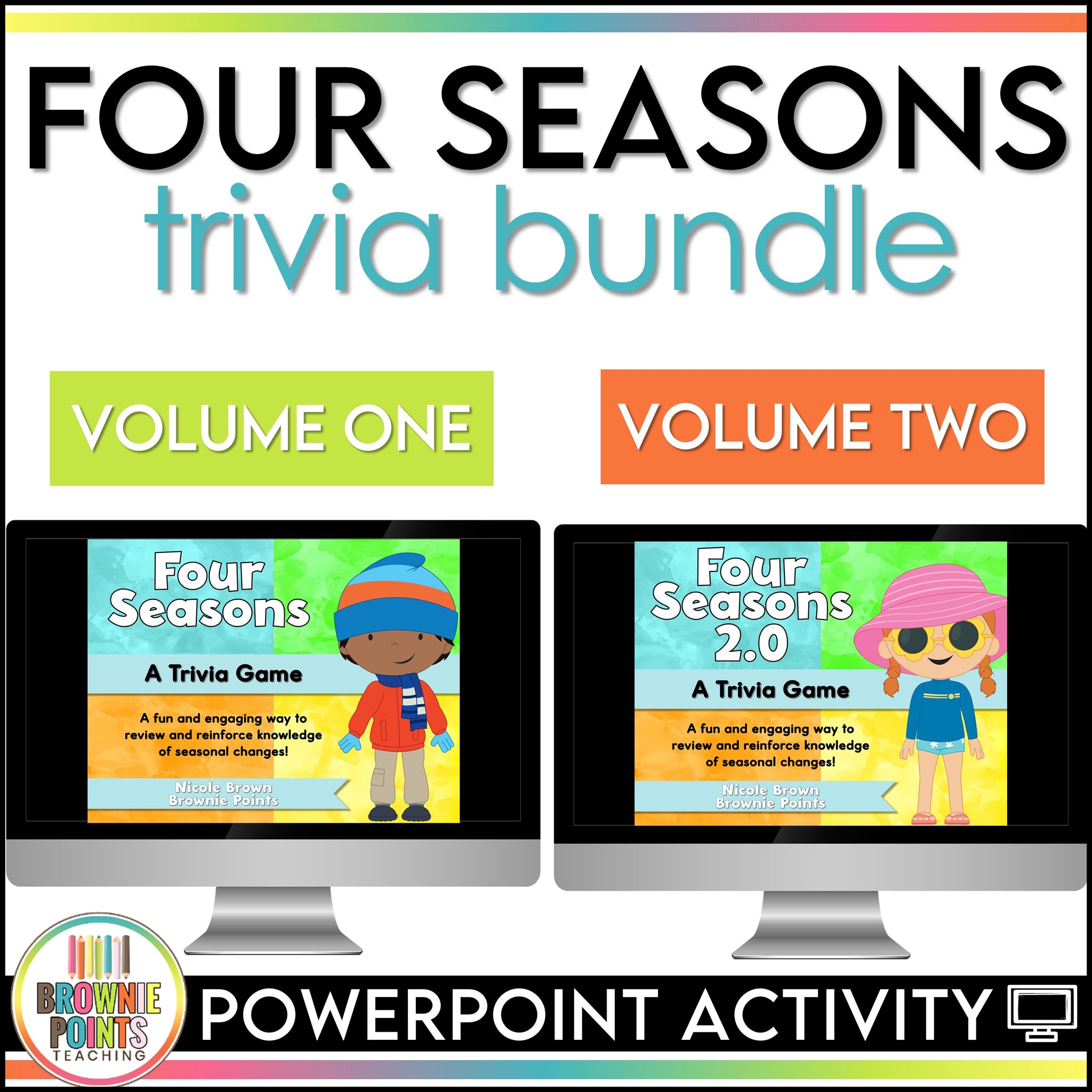 Four Seasons PowerPoint Games – Brownie Points Teaching Shop