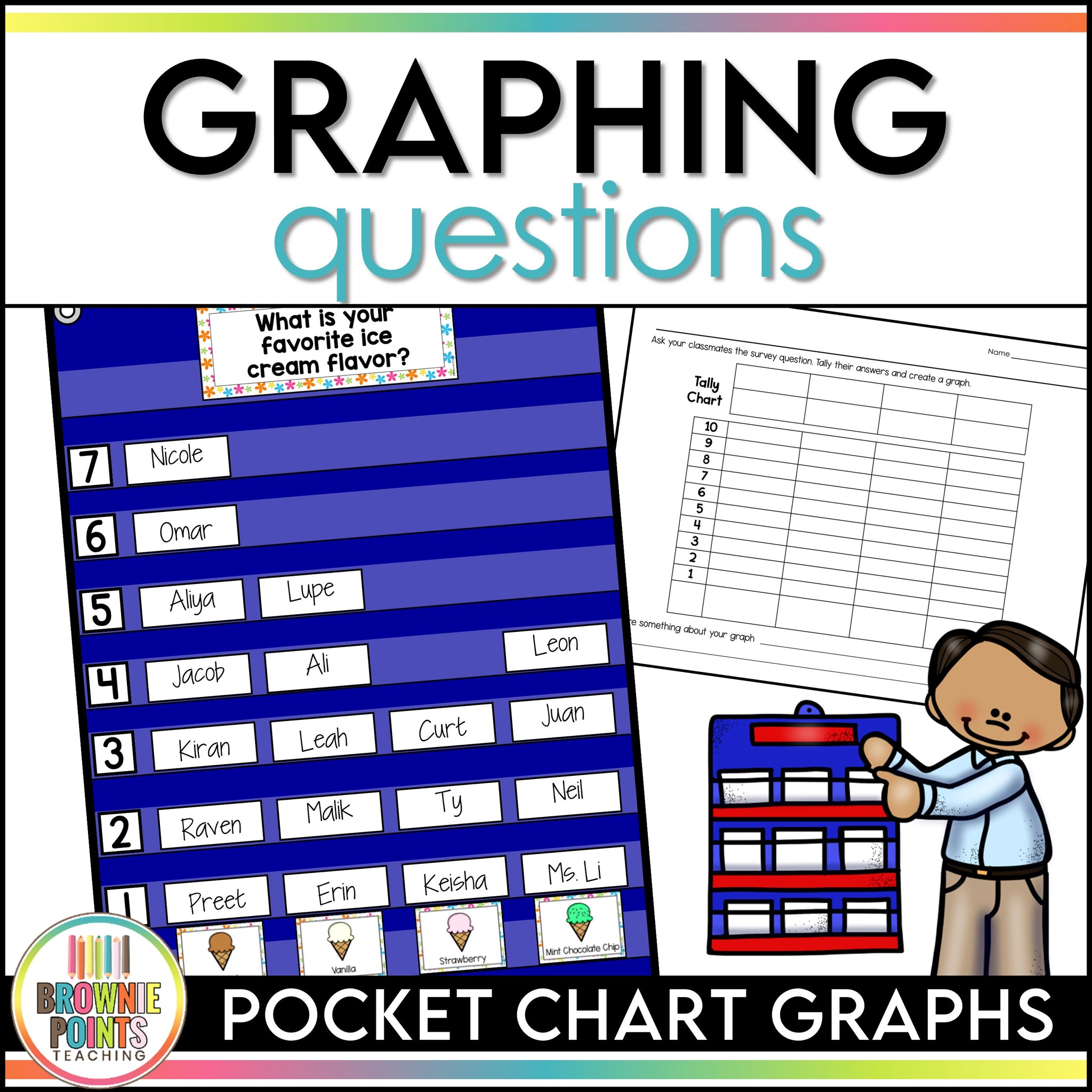Graphing Questions – Brownie Points Teaching Shop