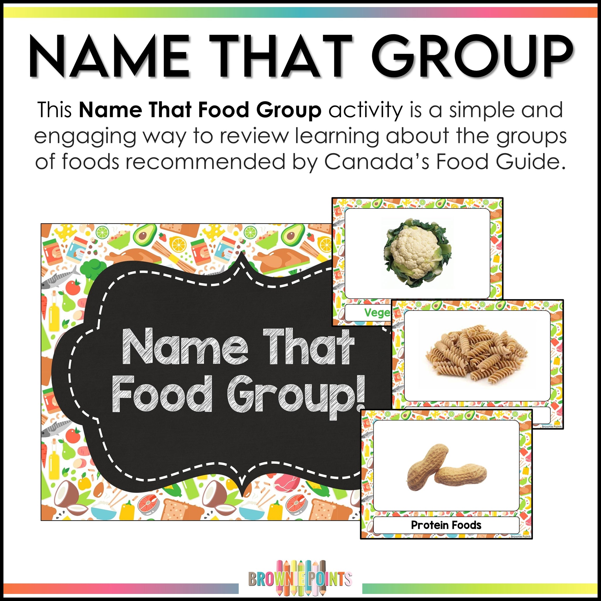 Healthy Eating - Canada's Food Guide Bundle – Brownie Points Teaching Shop
