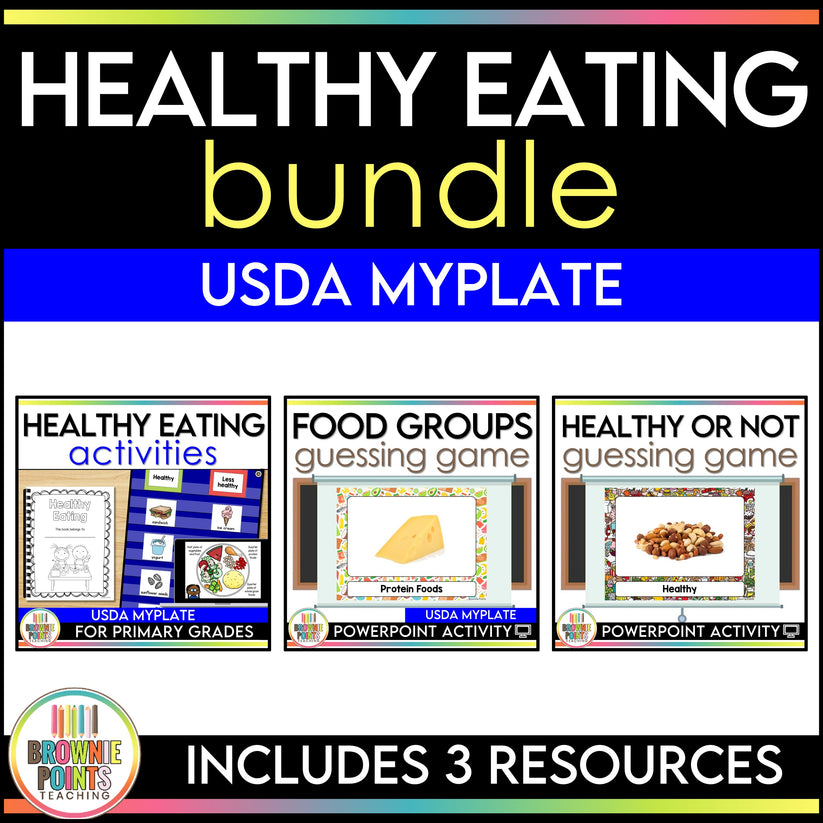 Healthy Eating - MyPlate Bundle – Brownie Points Teaching Shop