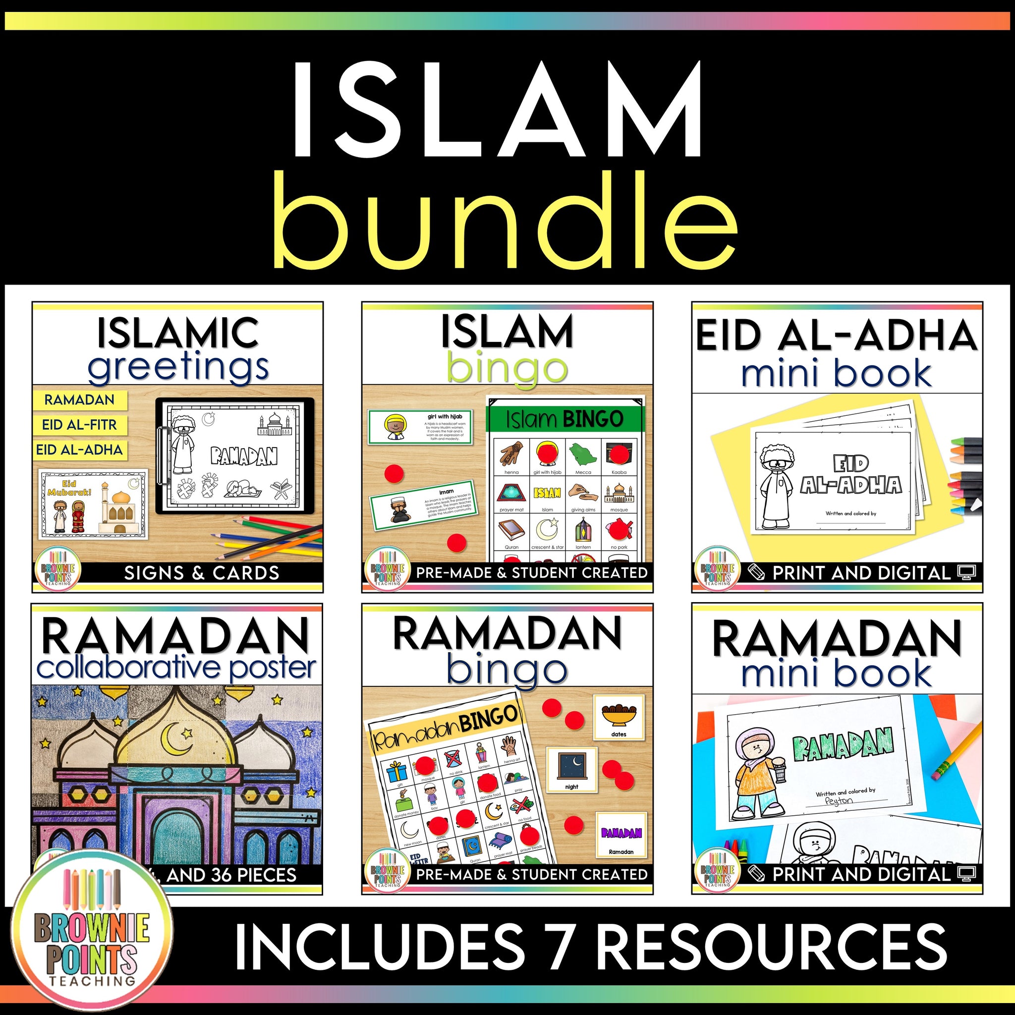 Islamic Heritage Activities Bundle – Brownie Points Teaching Shop