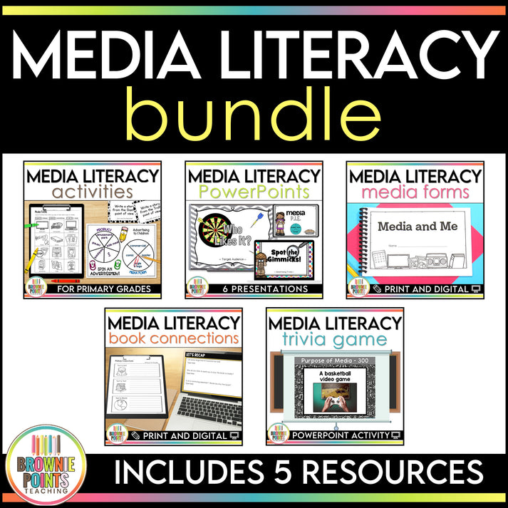 Media Literacy Bundle – Brownie Points Teaching Shop