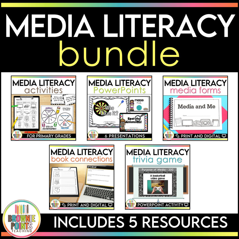Media Literacy Bundle – Brownie Points Teaching Shop