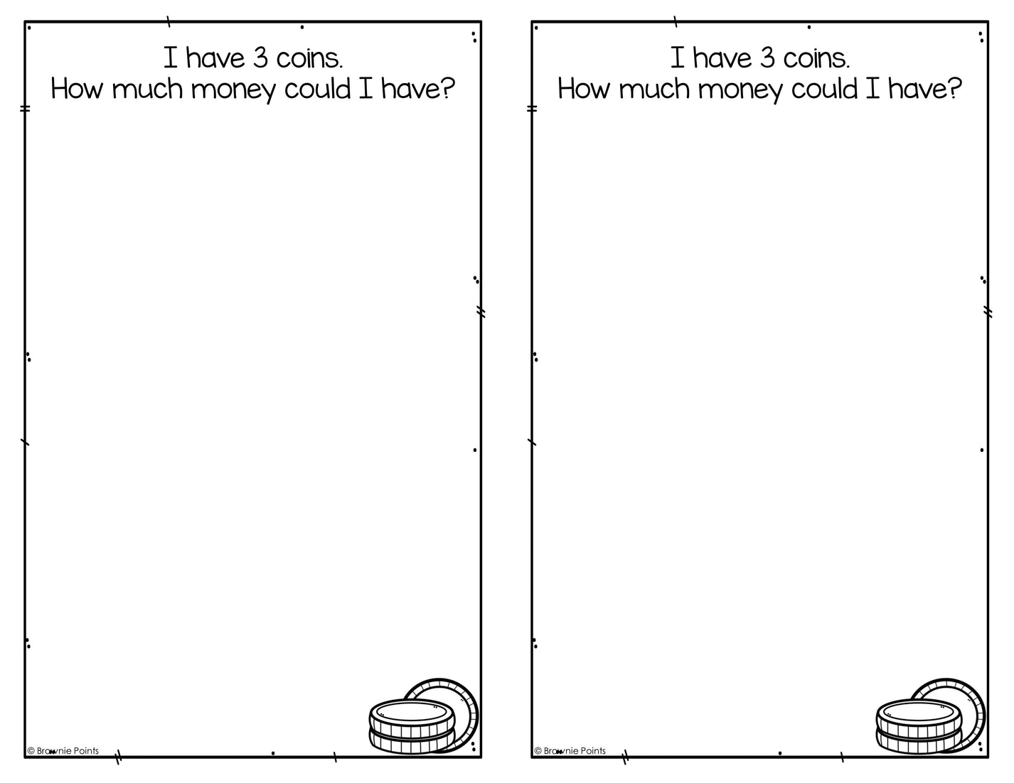 Open-Ended Math Questions - Money – Brownie Points Teaching Shop