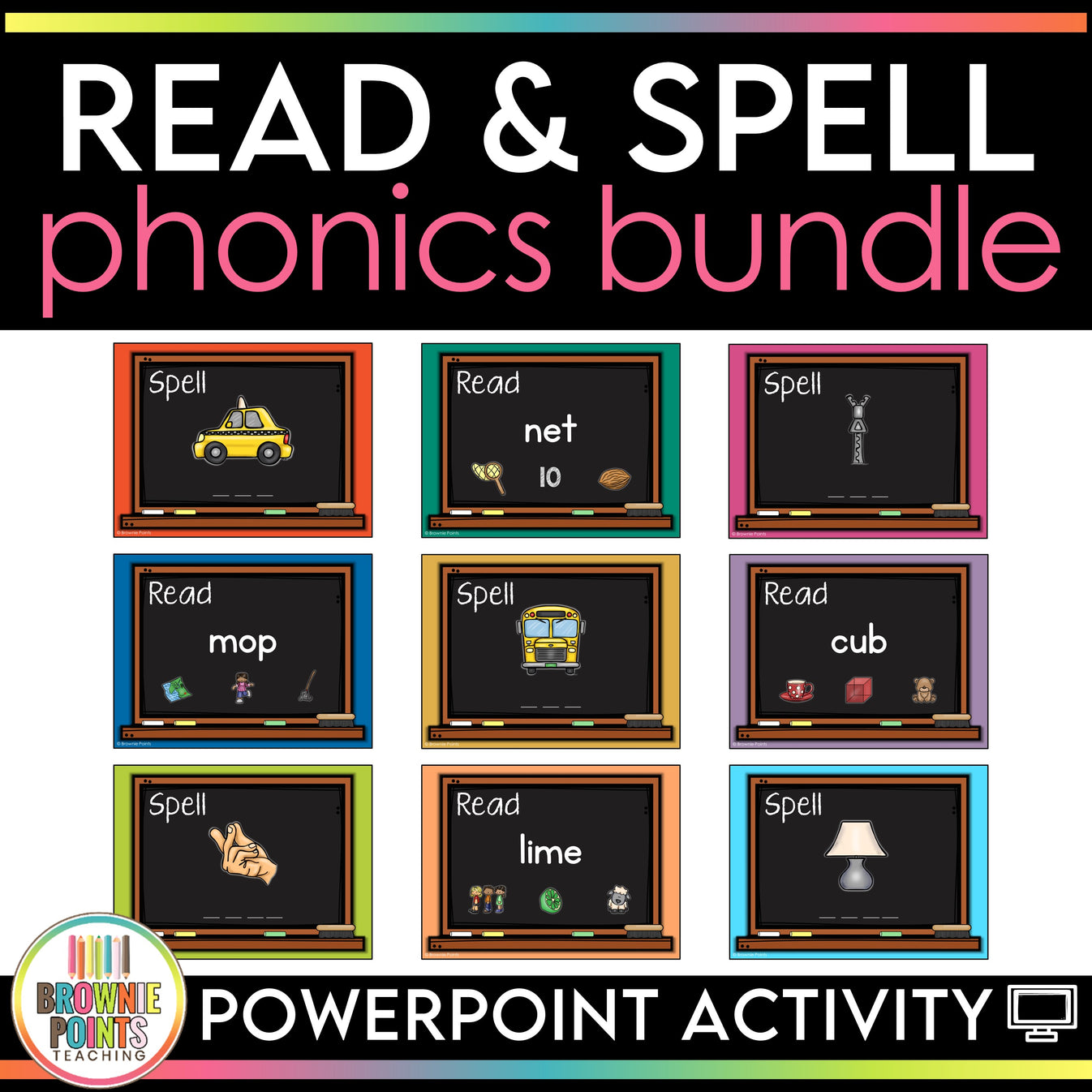 Phonics PowerPoint Games Bundle – Brownie Points Teaching Shop