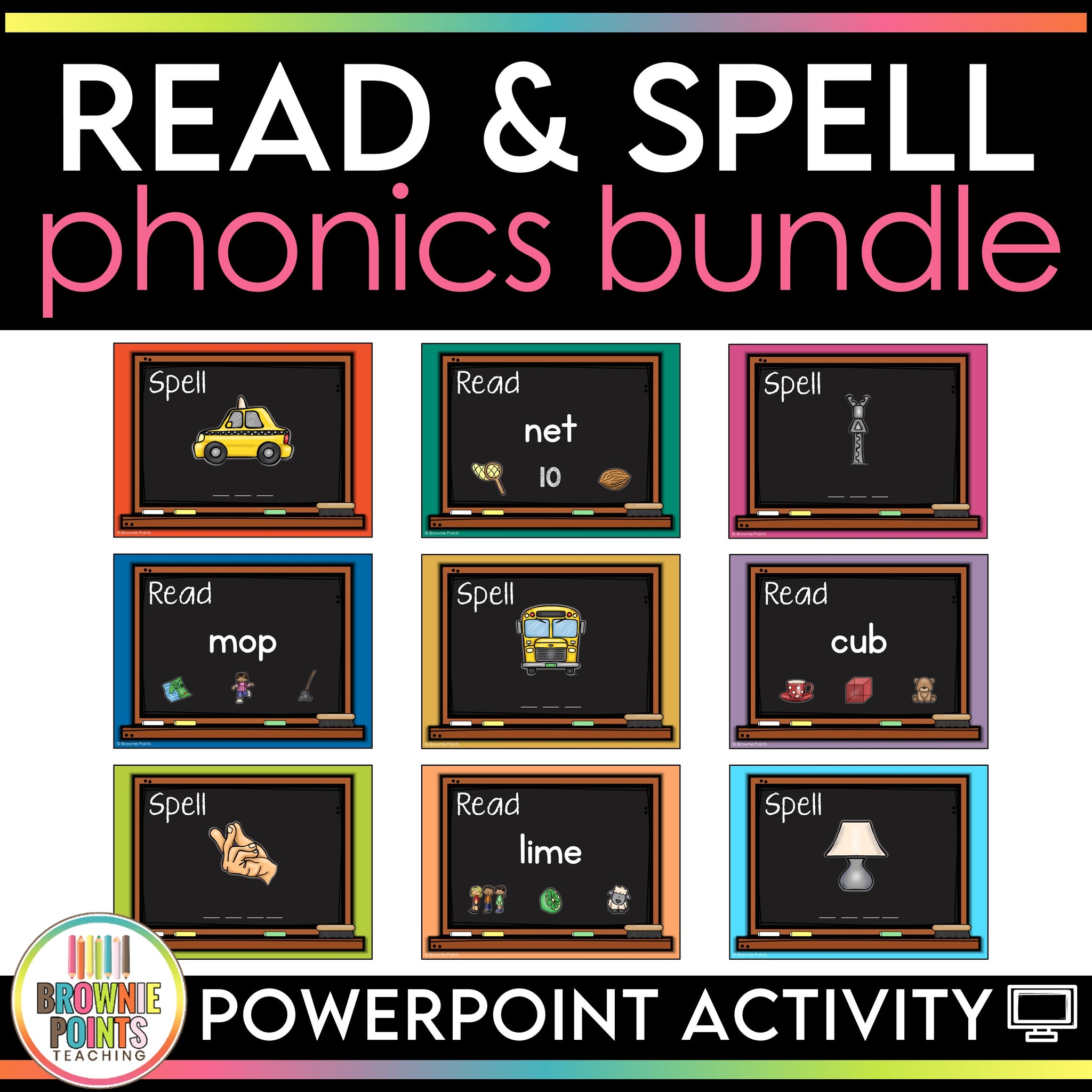 Phonics PowerPoint Games Bundle – Brownie Points Teaching Shop