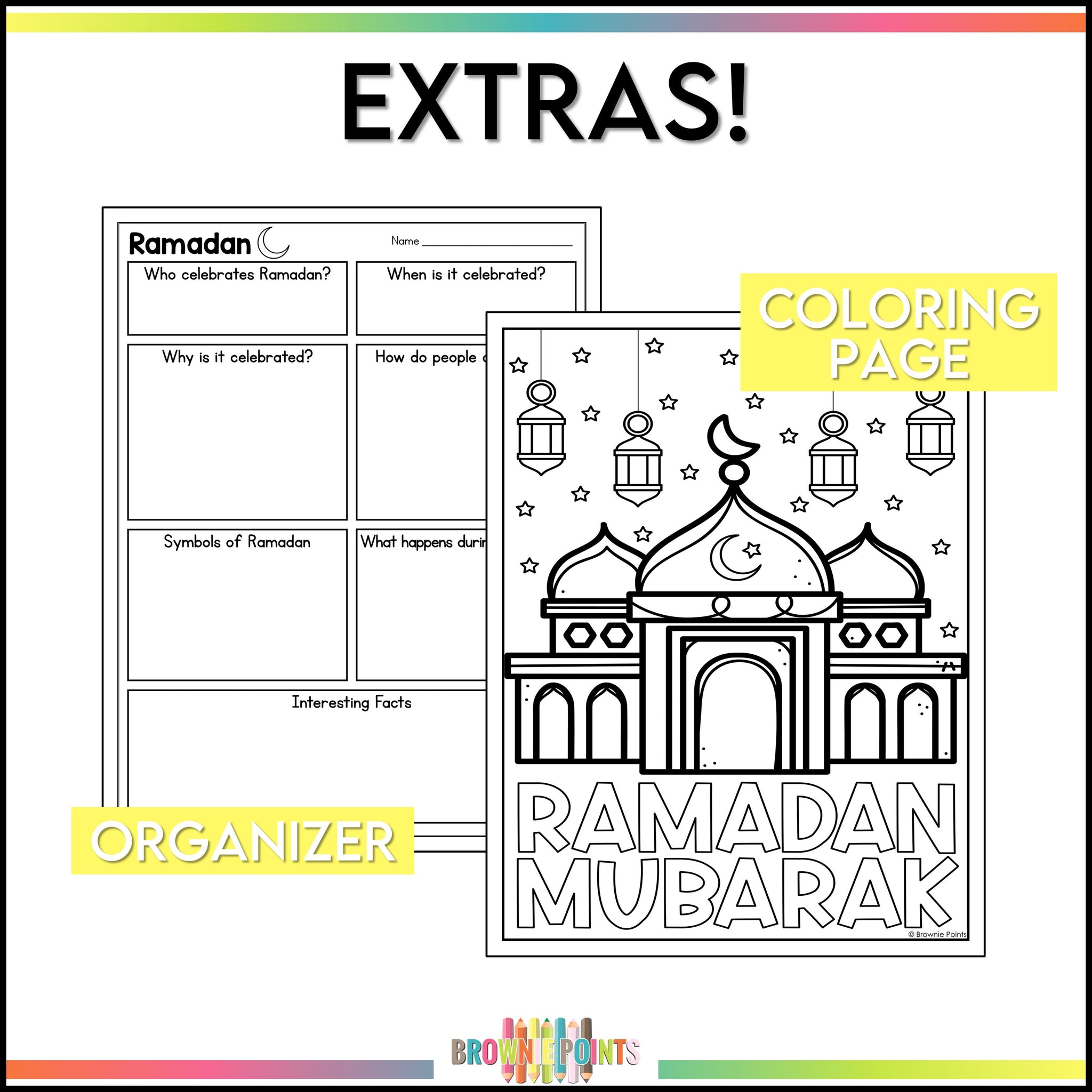 Ramadan Collaborative Poster – Brownie Points Teaching Shop