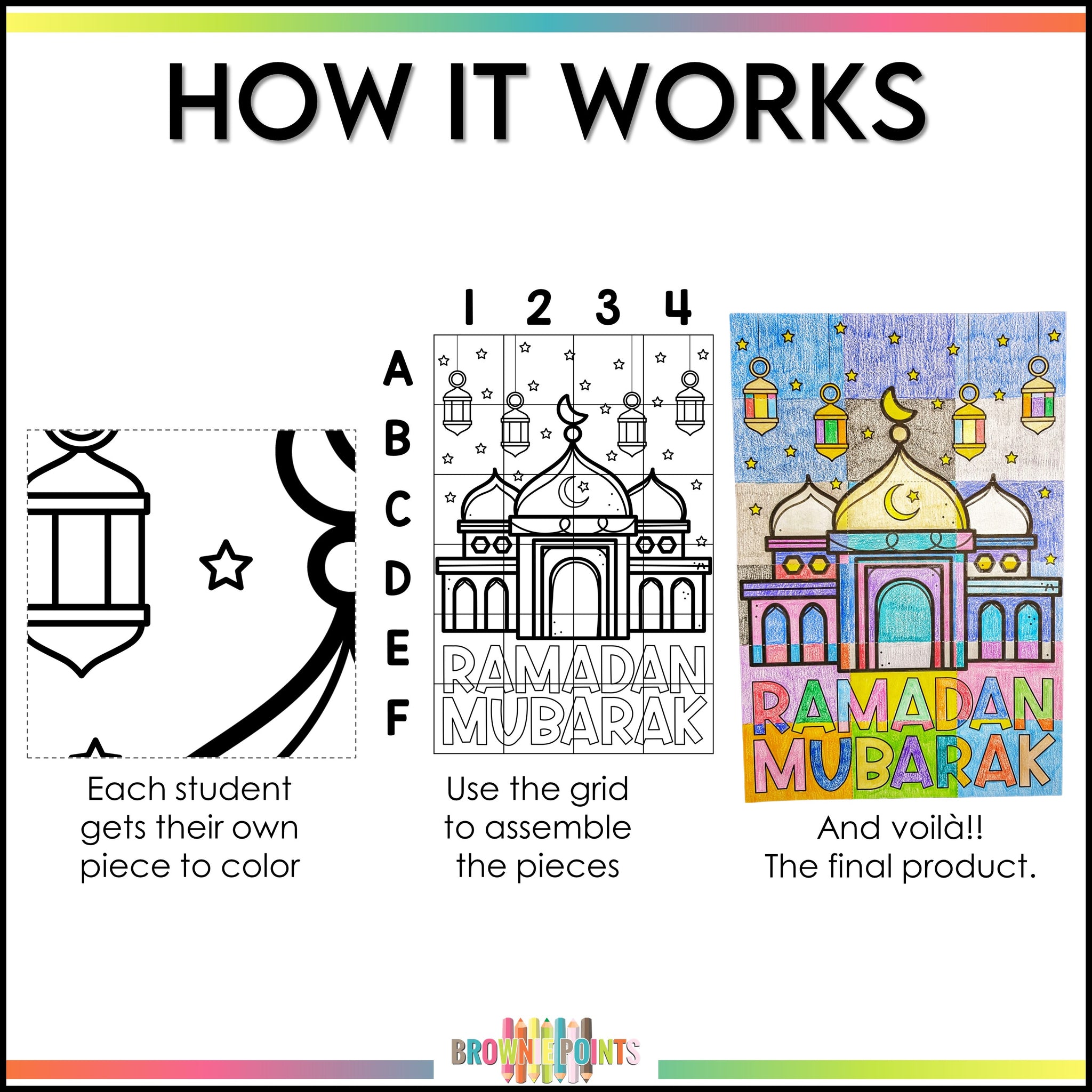 Ramadan Collaborative Poster – Brownie Points Teaching Shop