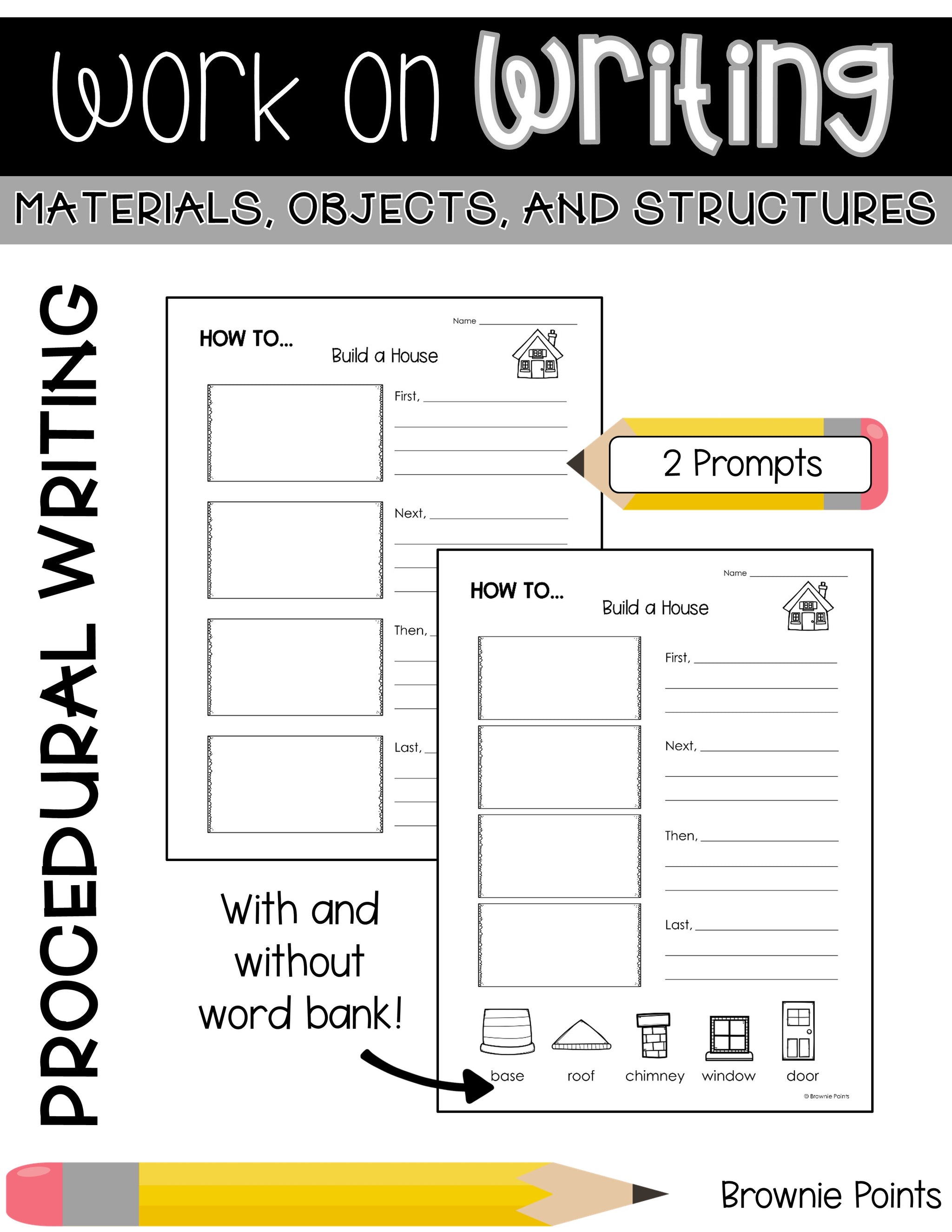 Work on Writing - Materials, Objects, and Structures – Brownie Points ...